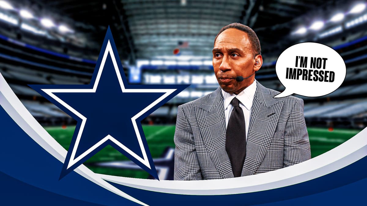 Stephen A. Smith trolls Cowboys big time after embarrassing first half ...