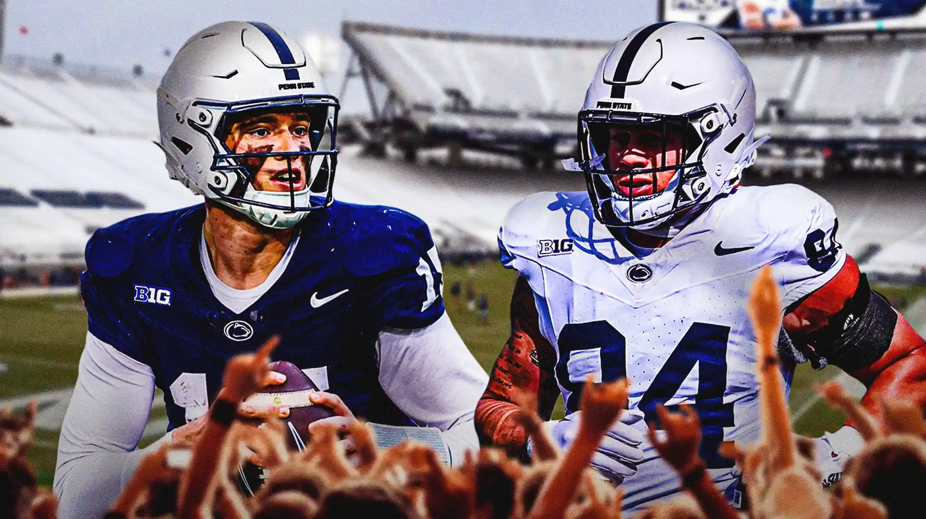 Penn State football's Drew Allar shares speech that rallied team after ...