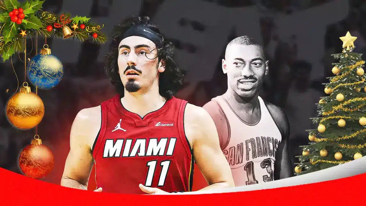 Heat's Jaime Jaquez Jr. joins Wilt Chamberlain in epic 30-10 Christmas ...