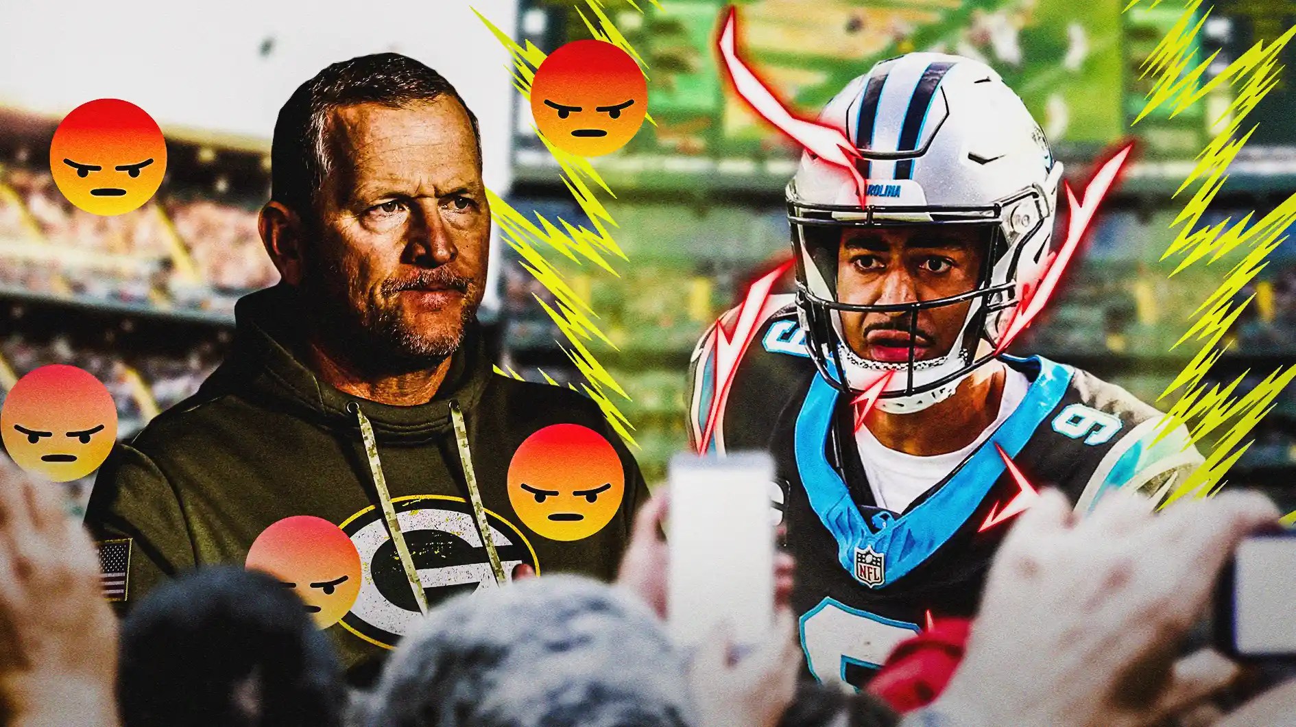 Packers DC Joe Barry's pathetic defense allows Panthers' Bryce Young to ...
