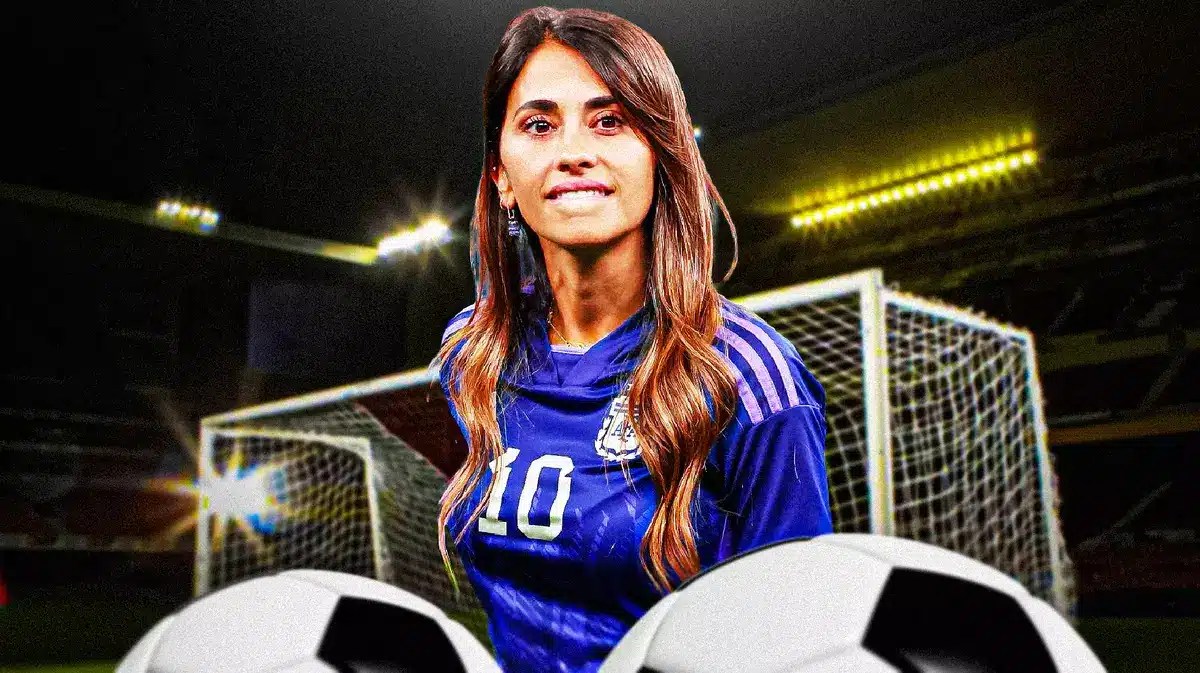 Lionel Messi's wife Antonela Roccuzzo embraces being a "soccer mom"