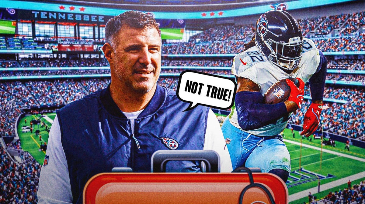 Titans' Mike Vrabel shoots down Derrick Henry concussion reports