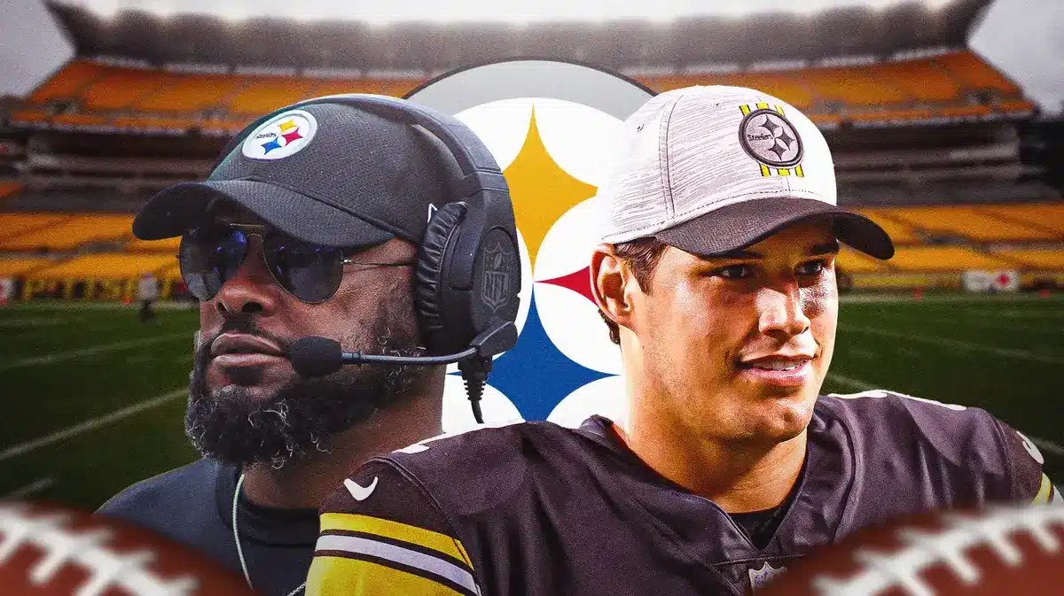 Steelers' Mason Rudolph reacts to fans chanting his name during big win ...