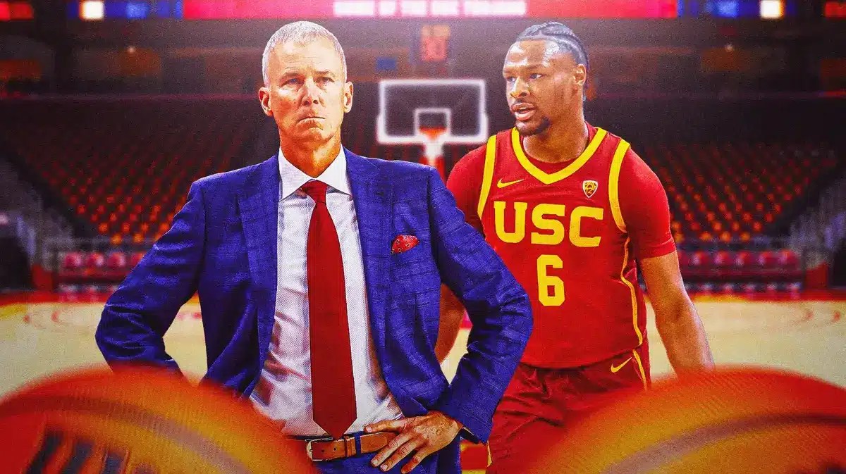 USC basketball's Andy Enfield makes Bronny James admission after loss ...