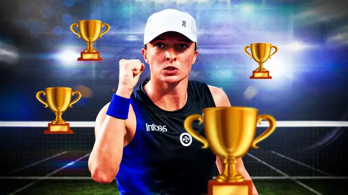 Iga Swiatek becomes first woman to win back-to-back WTA Player of the Year titles since Serena ...