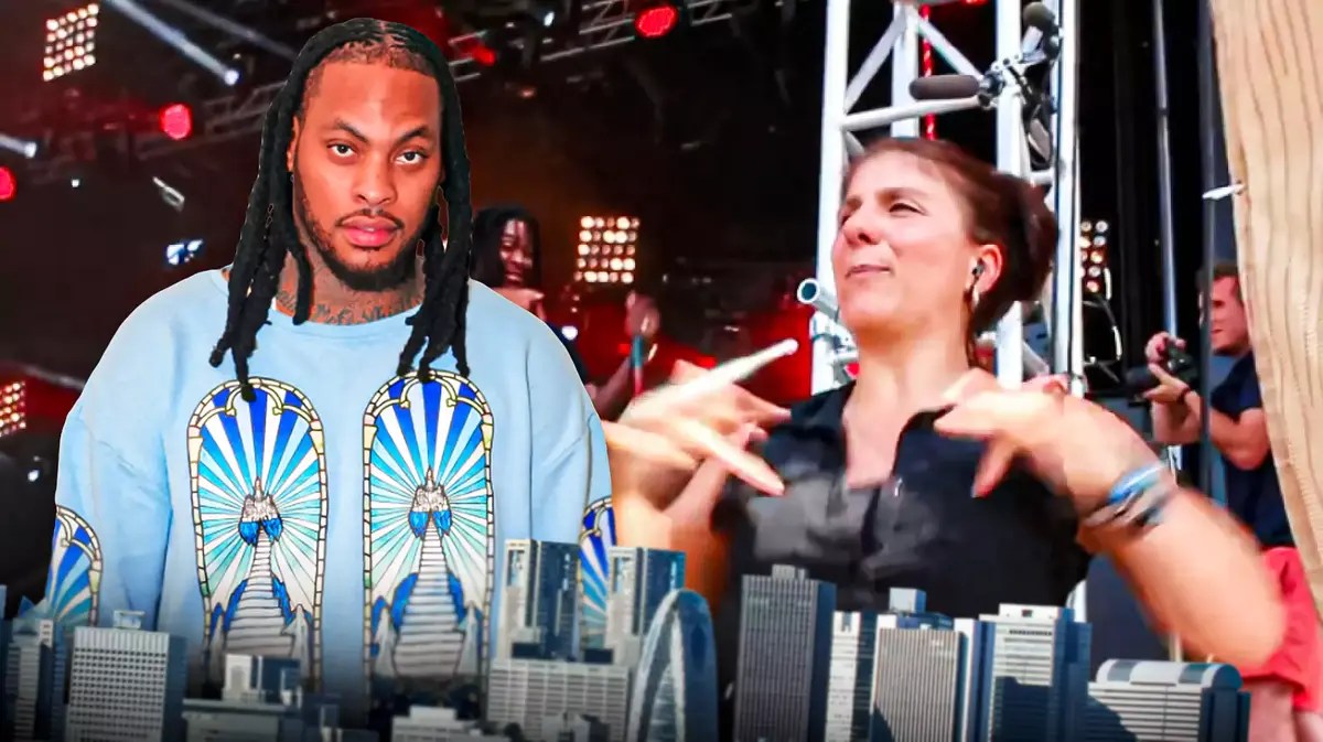 Waka Flocka's touching breakdown of viral sign interpreter moment