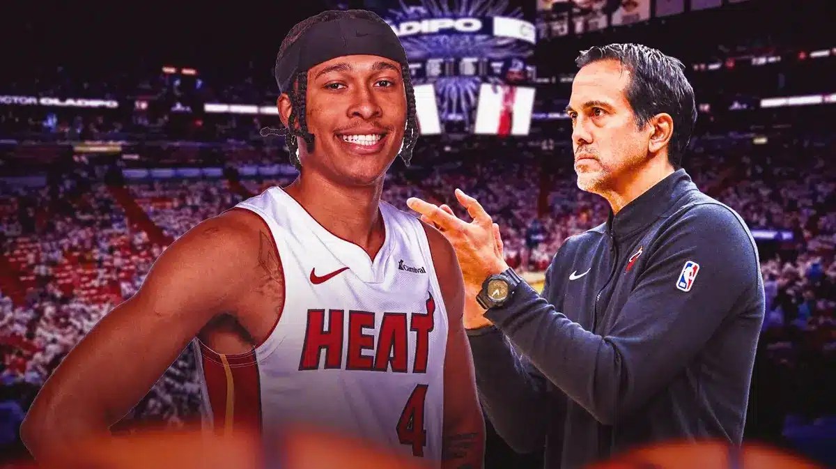 Heat's Erik Spoelstra drops exciting take on promising player
