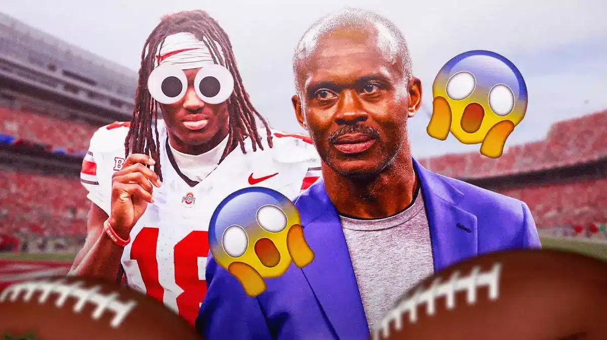Ohio State football's Marvin Harrison Jr looking to pass Hall of Fame ...