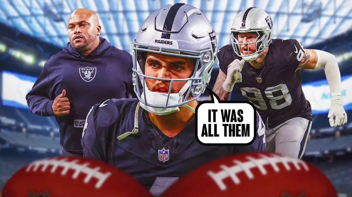 Raiders' Aidan O'Connell gets 100% honest on win over Chiefs