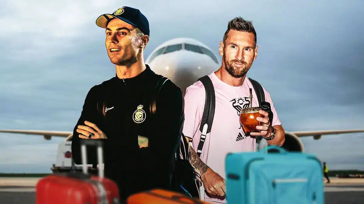 Lionel Messi arrives in Riyadh to face Cristiano Ronaldo's Al Nassr