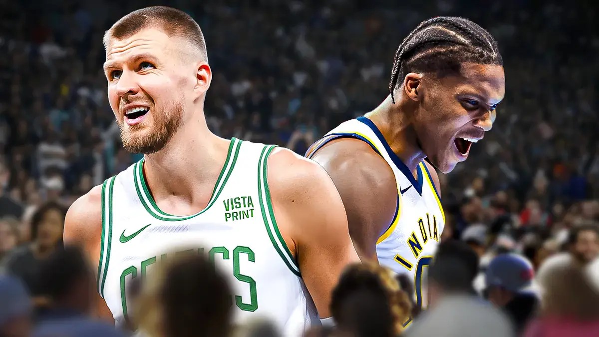Kristaps Porzingis' Benedict Mathurin foul that doomed Celtics vs ...