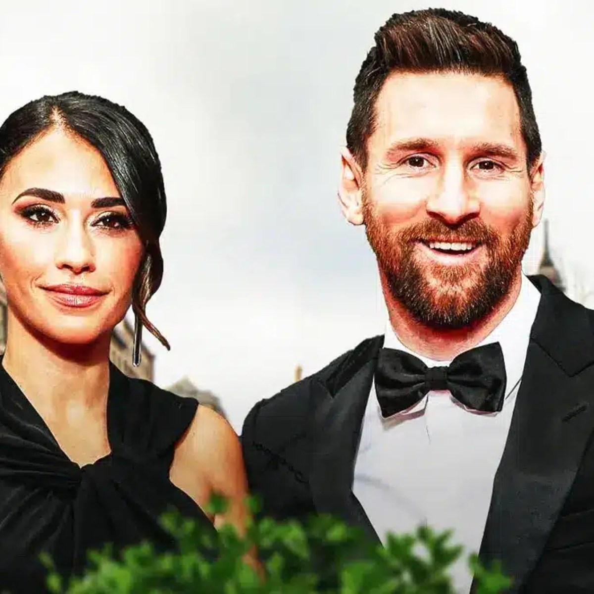 Messi And His Wife