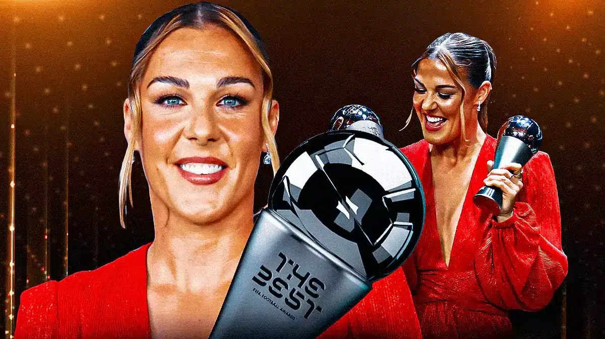 Manchester United star Mary Earps makes emotional speech after winning ...