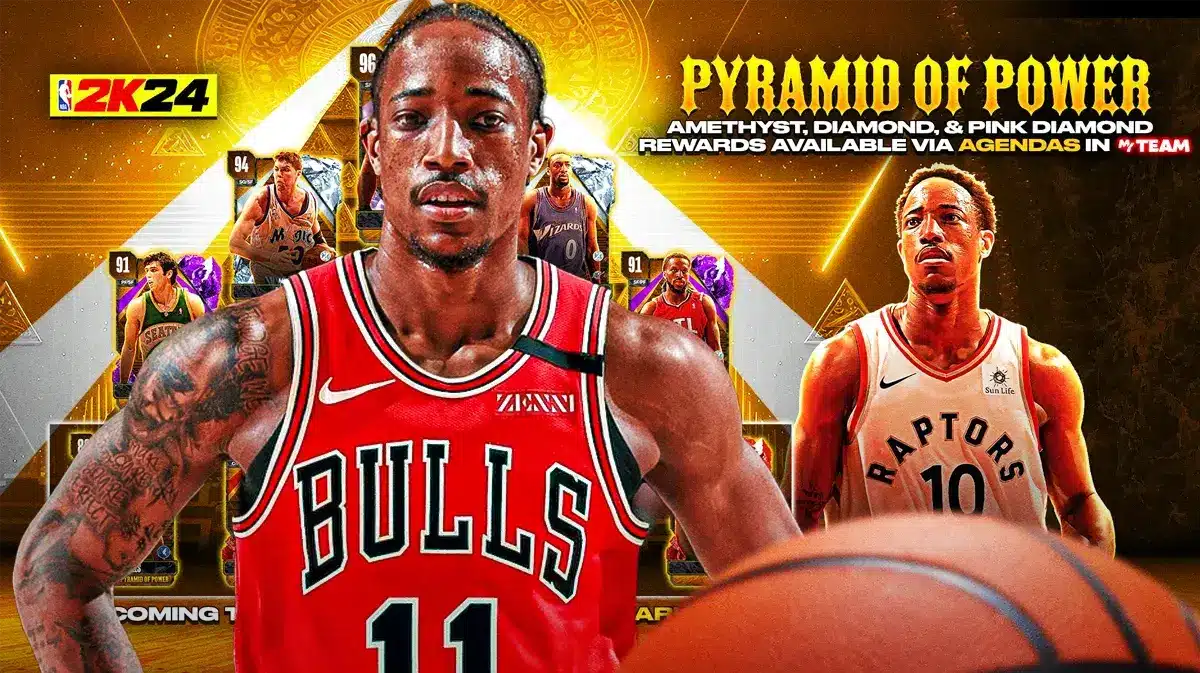 NBA 2K24 Pyramid of Power Offers Pink Diamond DeMar DeRozan