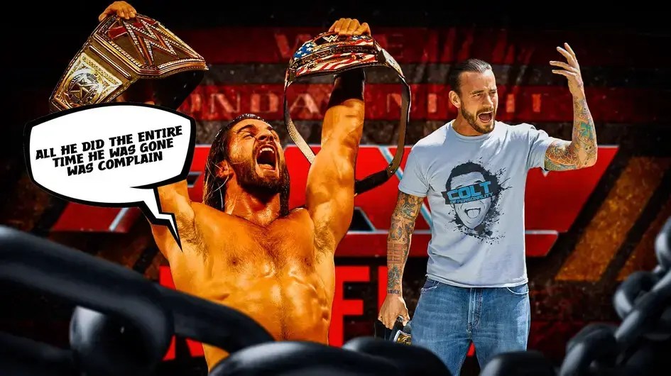 Wwe Seth Rollins Doesnt Want Cm Punk To Benefit From Raws Move To