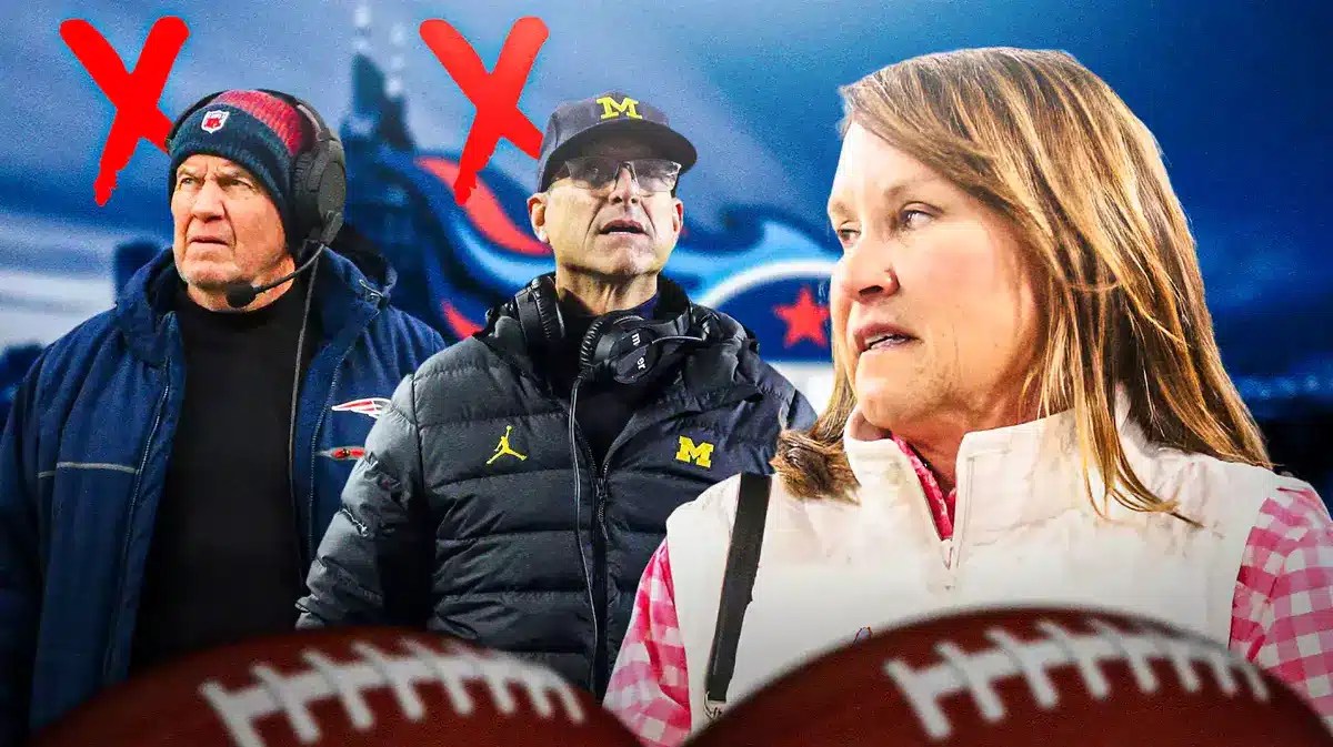 Titans: Bill Belichick, Jim Harbaugh replacing Mike Vrabel gets harsh ...