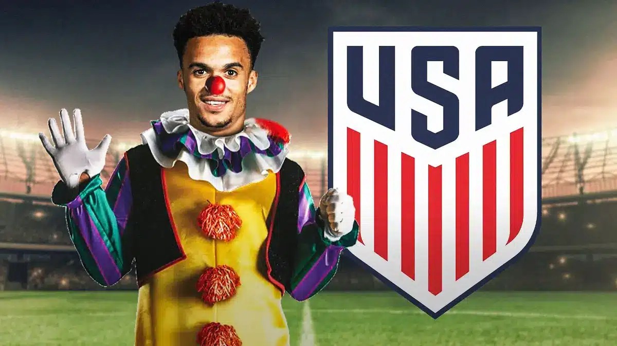 USMNT star Antonee Robinson posts clown meme of himself