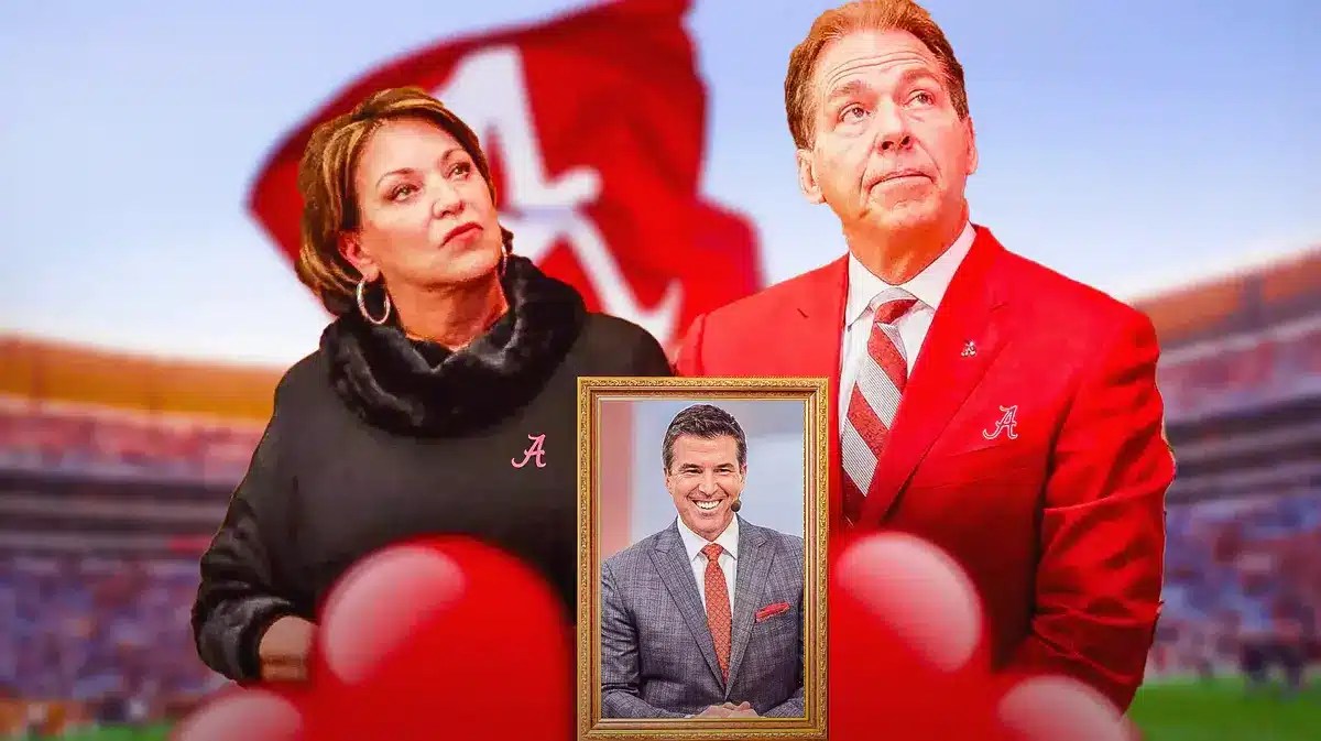 Alabama football's Nick Saban shuts down Rece Davis' illness inquiry ...
