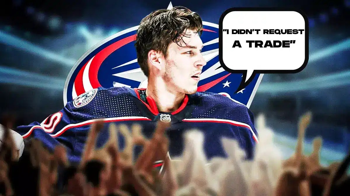 Elvis Merzlikins breaks silence on lack of playing time with Blue Jackets