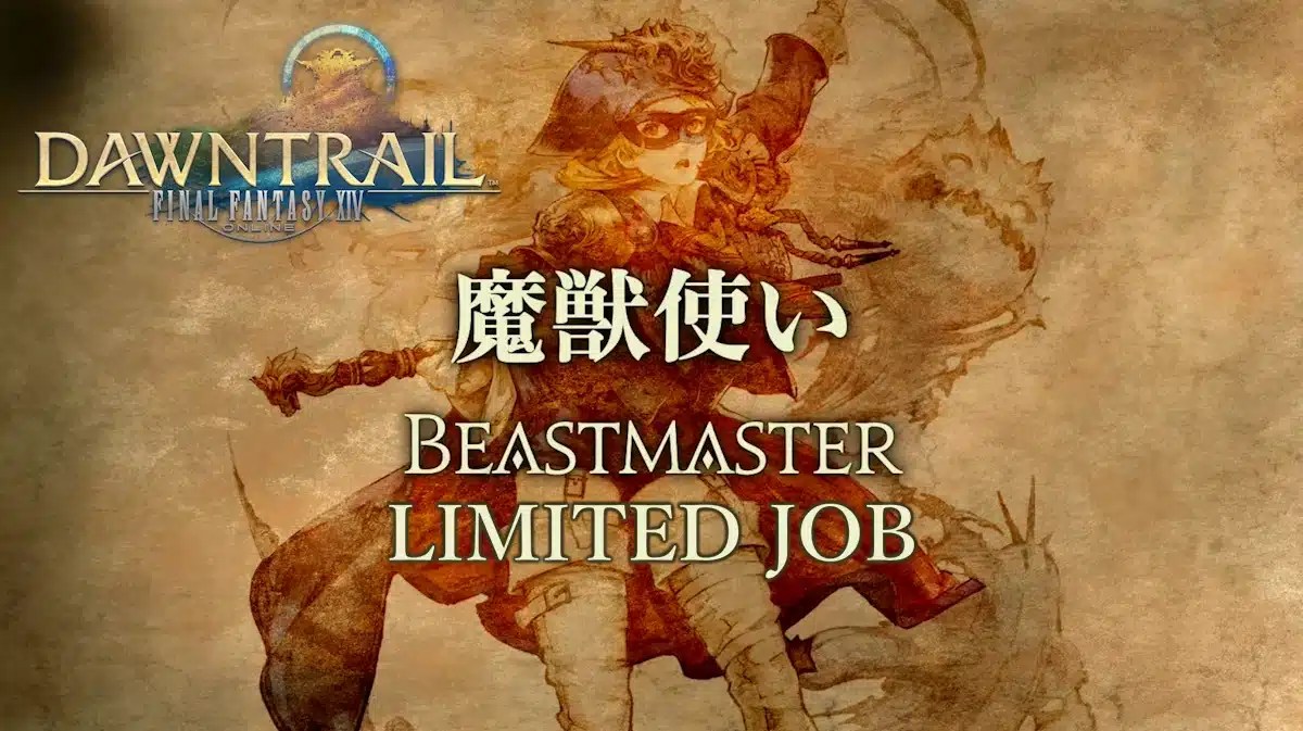 FFXIV Keynote Reveals Upcoming Limited Job: Beastmaster