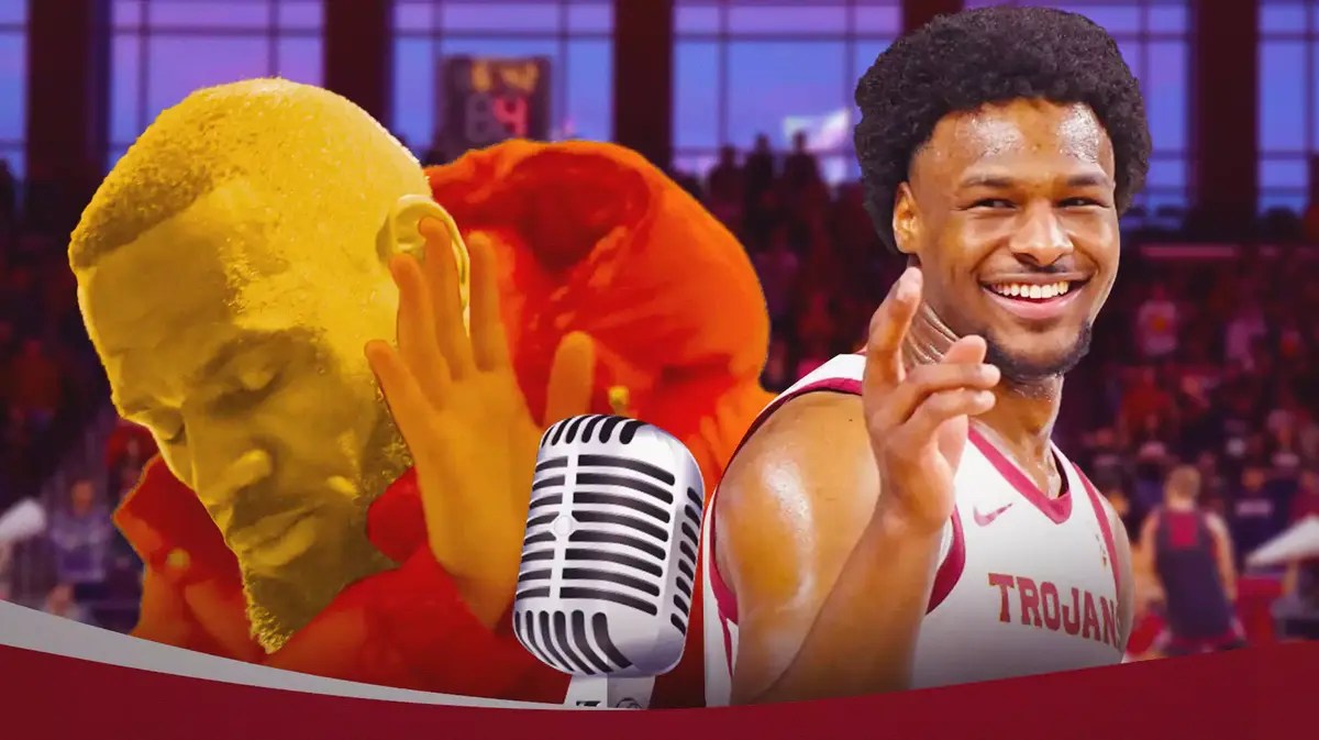 Lakers' LeBron James wouldn't let interview stop him from watching ...