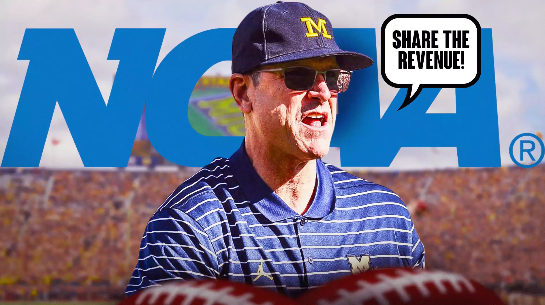 Michigan s Jim Harbaugh Calls Out NCAA Others For Hoarding Money From michigan-s-jim-harbaugh-calls-out-ncaa-others-for-hoarding-money-from