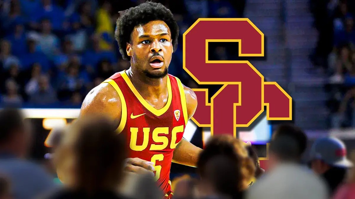 USC basketball's Bronny James hit with 'Overrated,' 'Who's your daddy ...