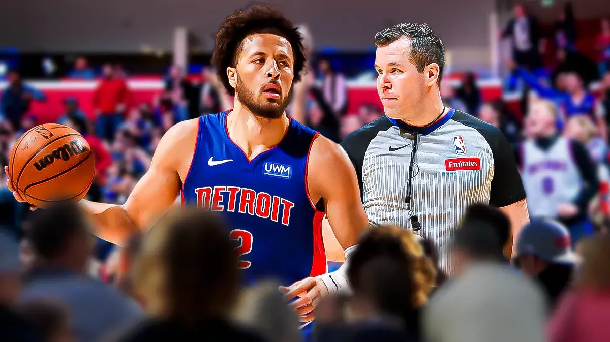 Pistons fans call out referees over ridiculous Cade Cunningham free ...
