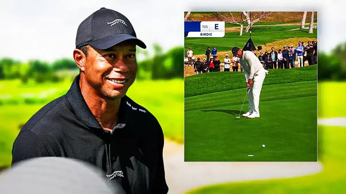Tiger Woods produces vintage moment with walk-in birdie putt at Genesis ...