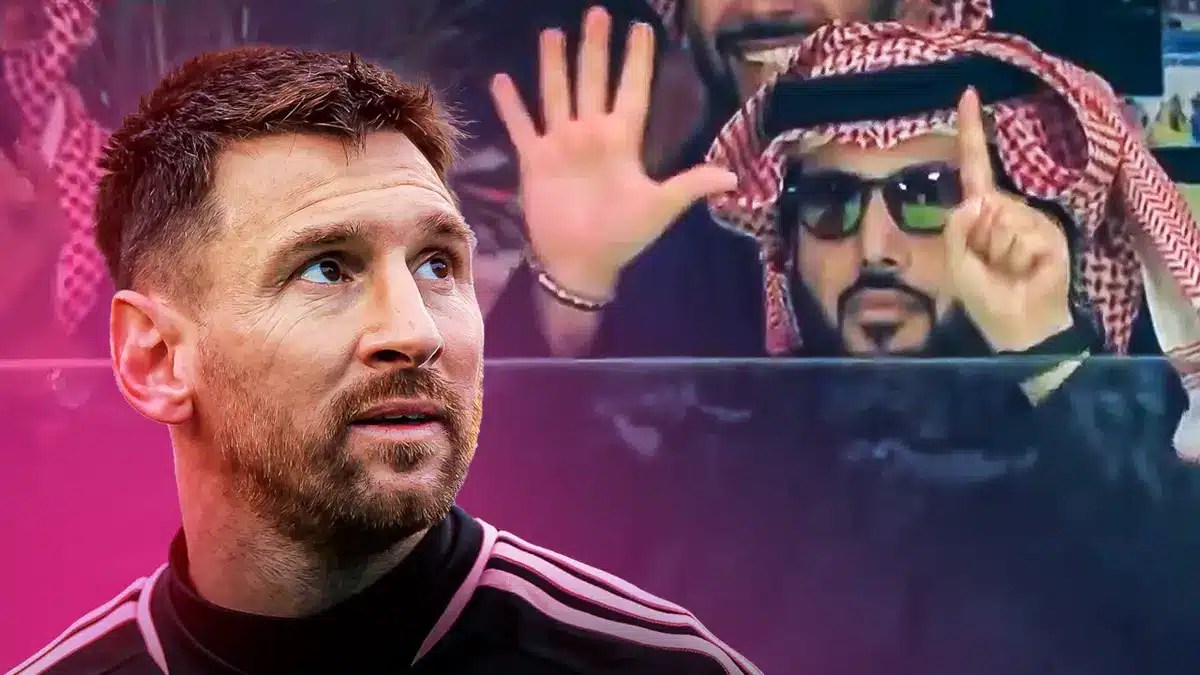Turki Sheikh trolls Lionel Messi after coming on for Inter Miami