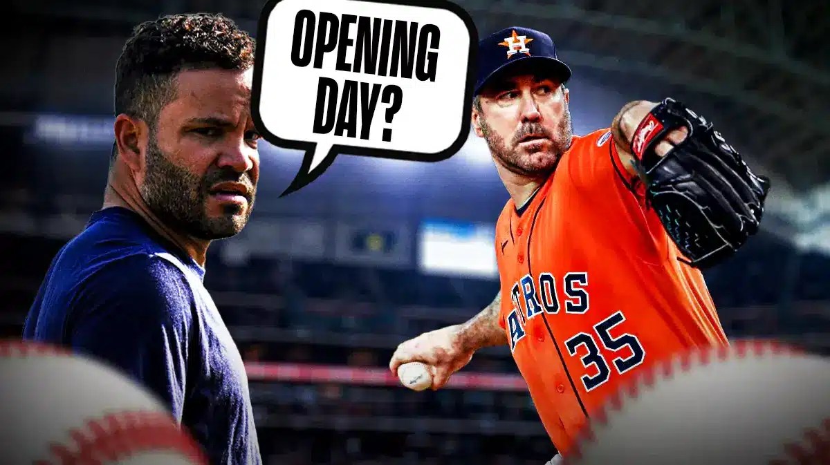 Astros' Justin Verlander provides cryptic injury update for Opening Day