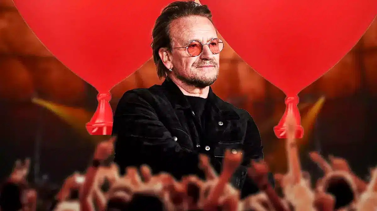 What does U2, Bono's giant ballon mean at Sphere shows?