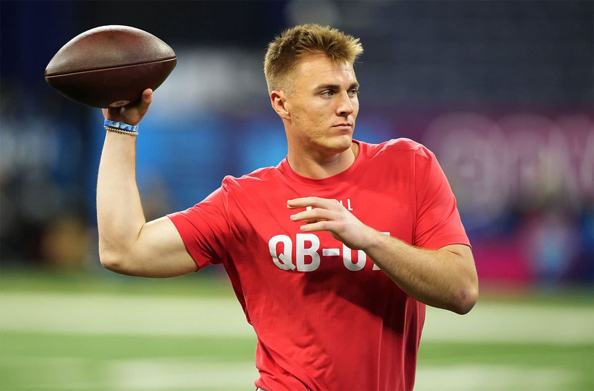 JJ McCarthy and 3 QBs whose NFL draft stock rose during 2024 Combine