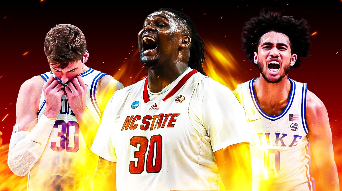 DJ Burns, NC State break Duke fans' hearts with March Madness upset