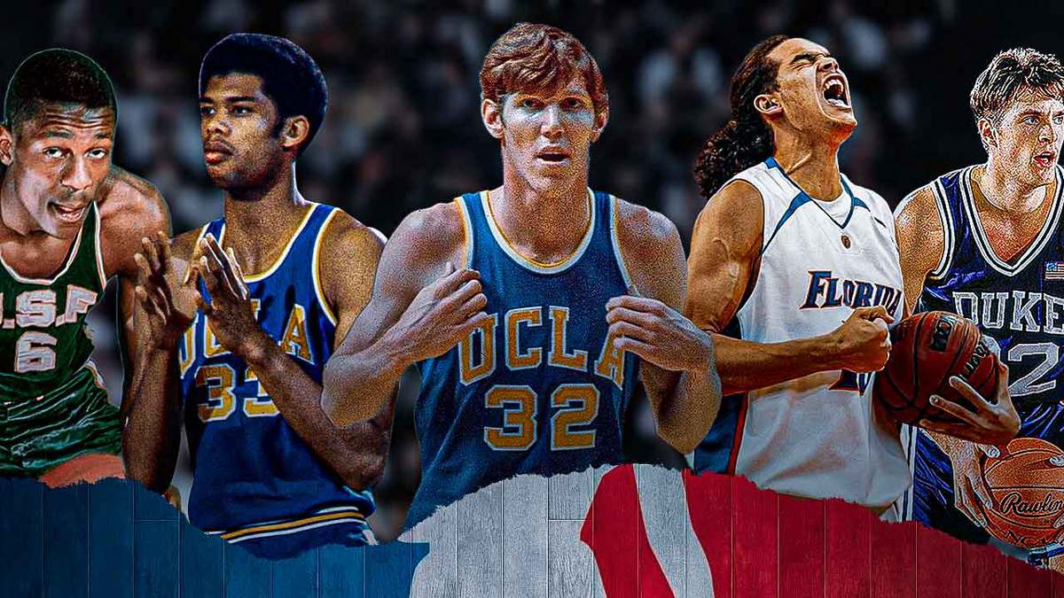 Which teams have won most men's NCAA tournament championships?