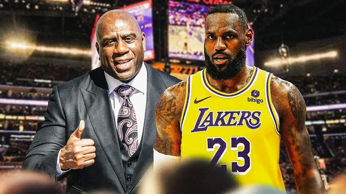 Lakers legend Magic Johnson's heartfelt message for LeBron James after ...