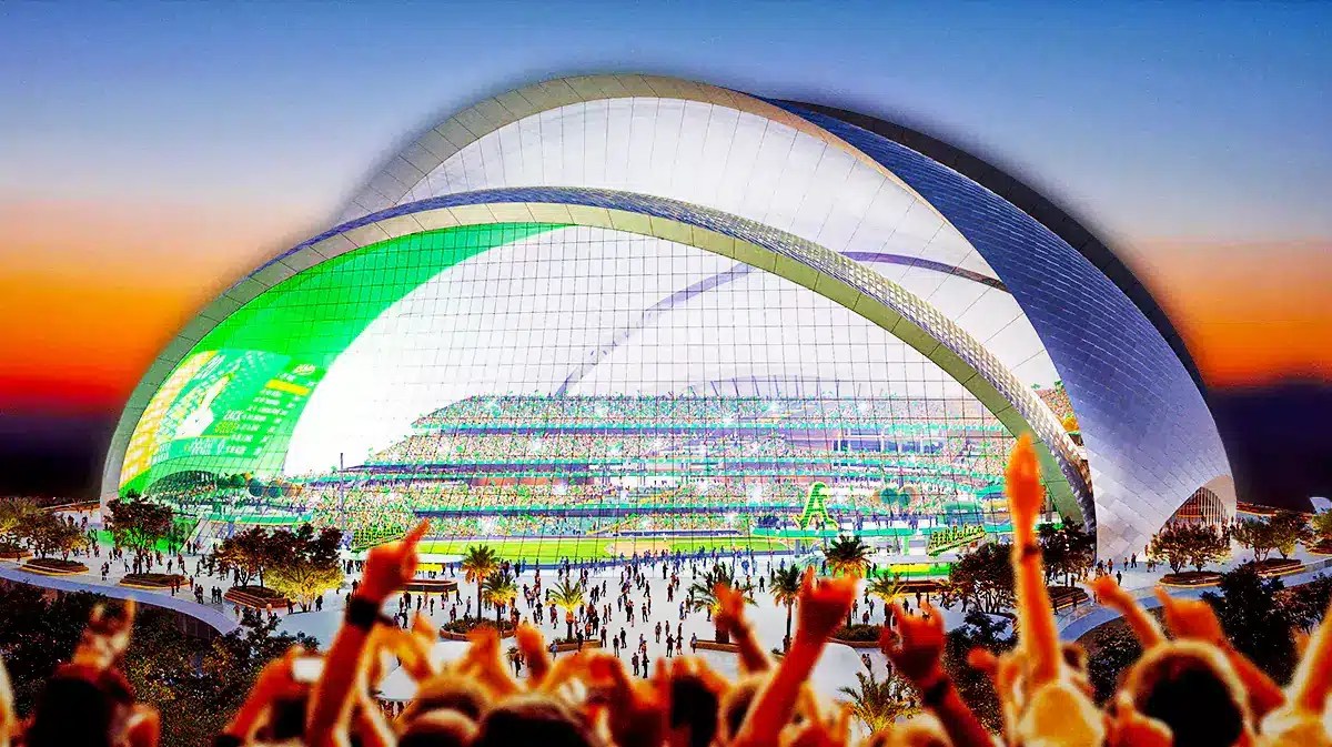 Athletics' Las Vegas stadium has fans going wild Athletics' Las Vegas stadium has fans going wild