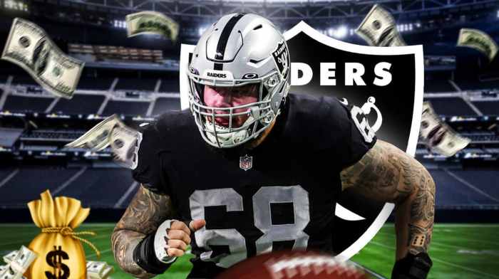 Raiders bring back Andre James on $24 million deal