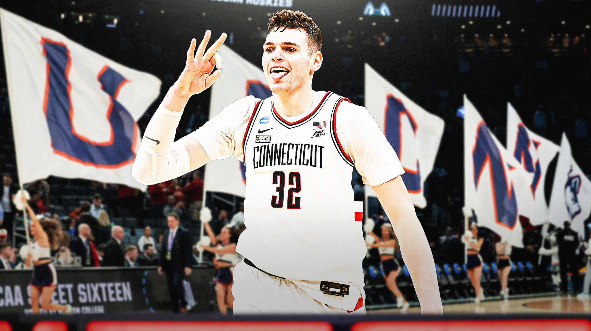 UConn basketball's Donovan Clingan boosts NBA Draft stock with insane ...