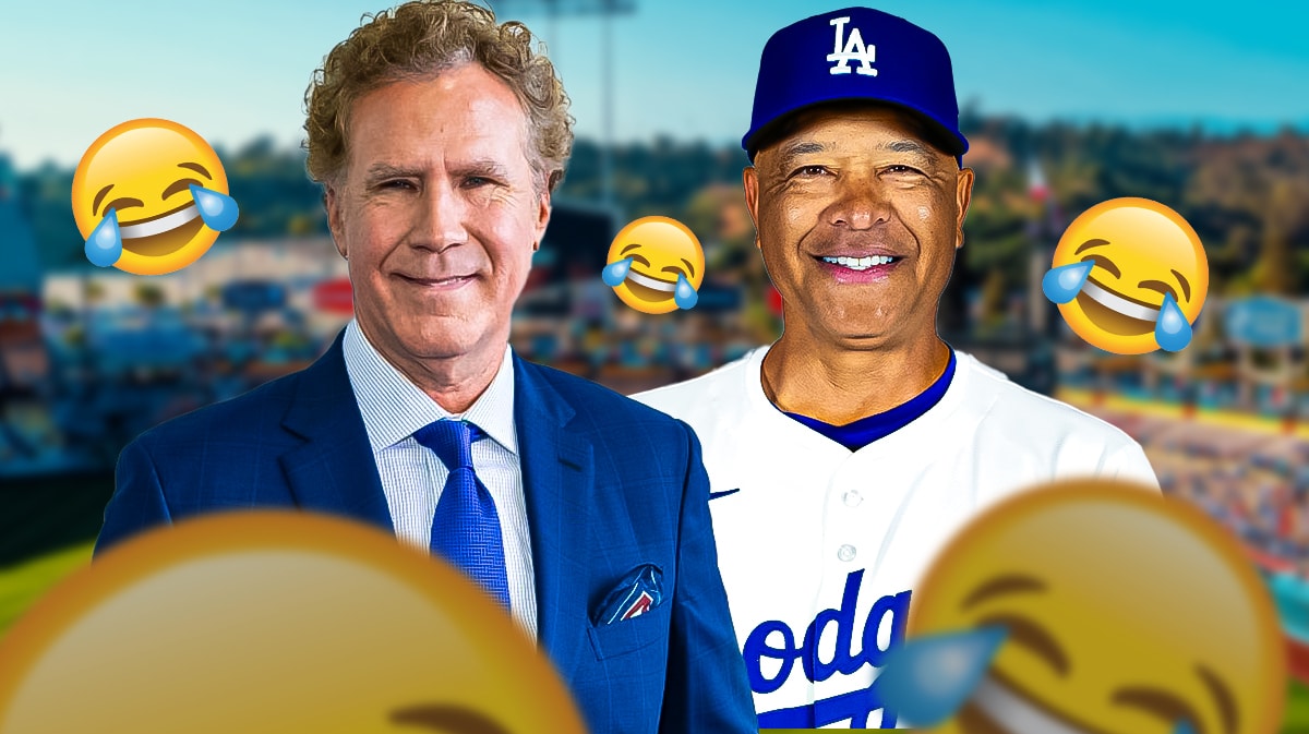 Will Ferrell hilariously crashes Dave Roberts' Dodgers spring training ...