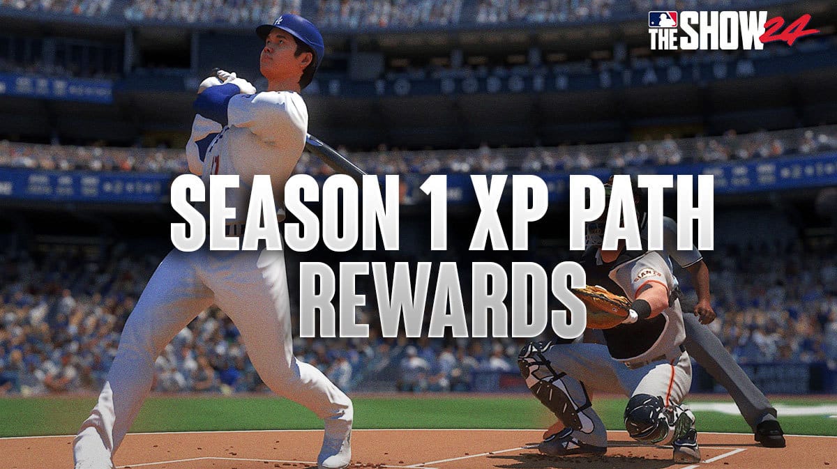 MLB The Show 24 All Season 1 XP Path Rewards