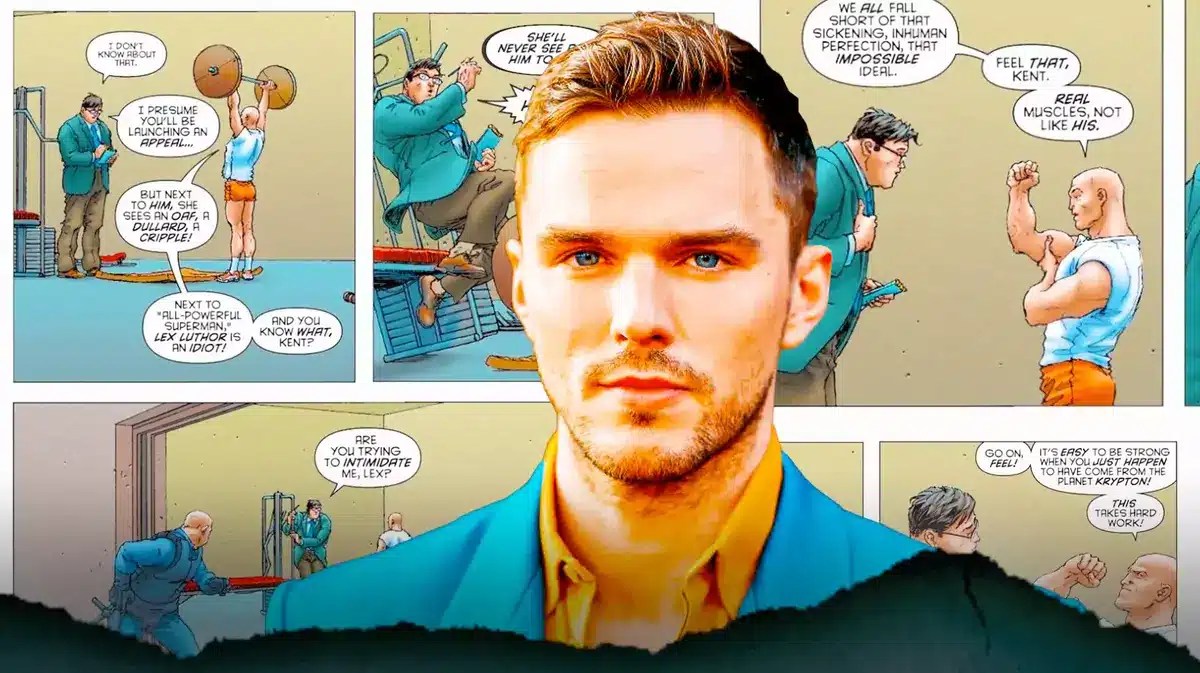Nicholas Hoult reveals work out inspiration for Lex Luthor role in ...