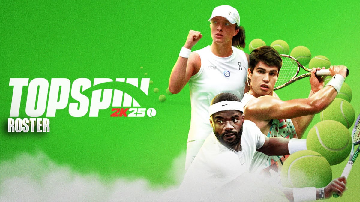 Topspin 2k25 Roster Serena Williams Roger Federer And More