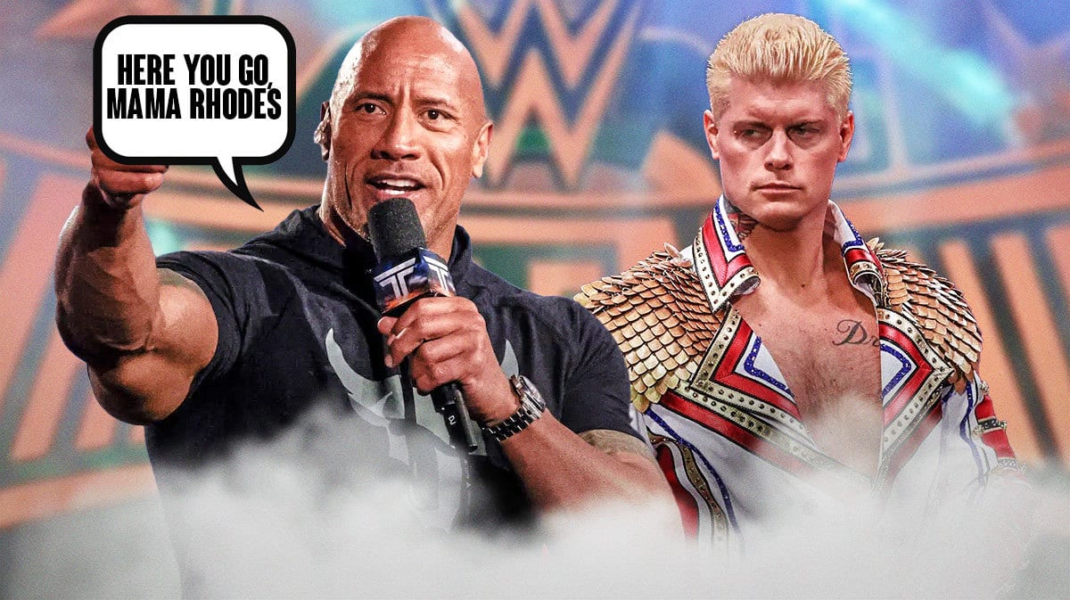 WWE: The Rock vows to give a very different belt to Cody Rhodes' mama ...