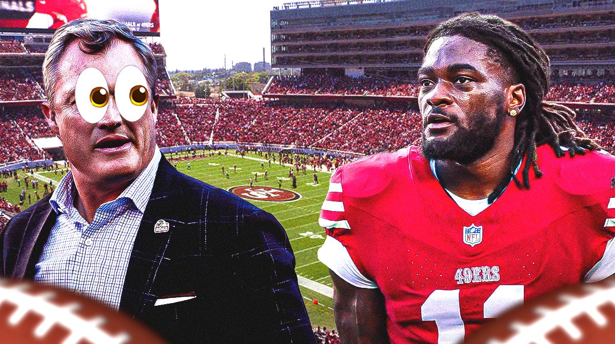 49ers GM John Lynch's eye-opening Brandon Aiyuk message amid stalled ...