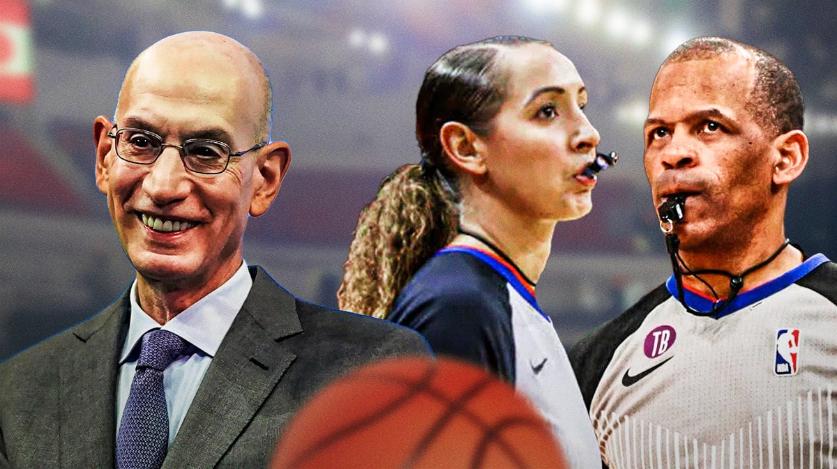 Adam Silver drops bombshell admission on NBA officiating after previous ...