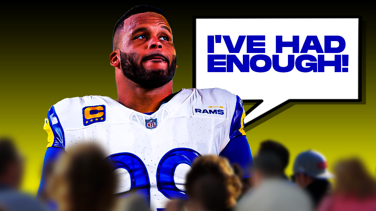 Former Ram Aaron Donald dishes on moment he knew he was retiring