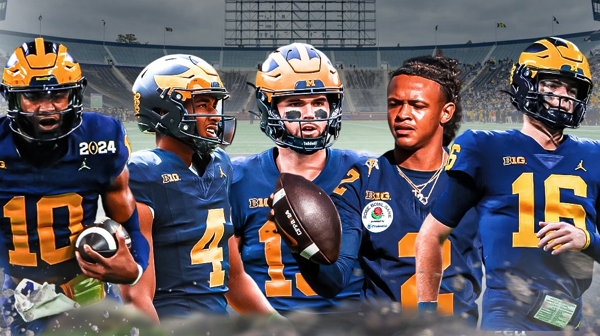 Alex Orji shares honest thoughts on Michigan football's loaded QB competition