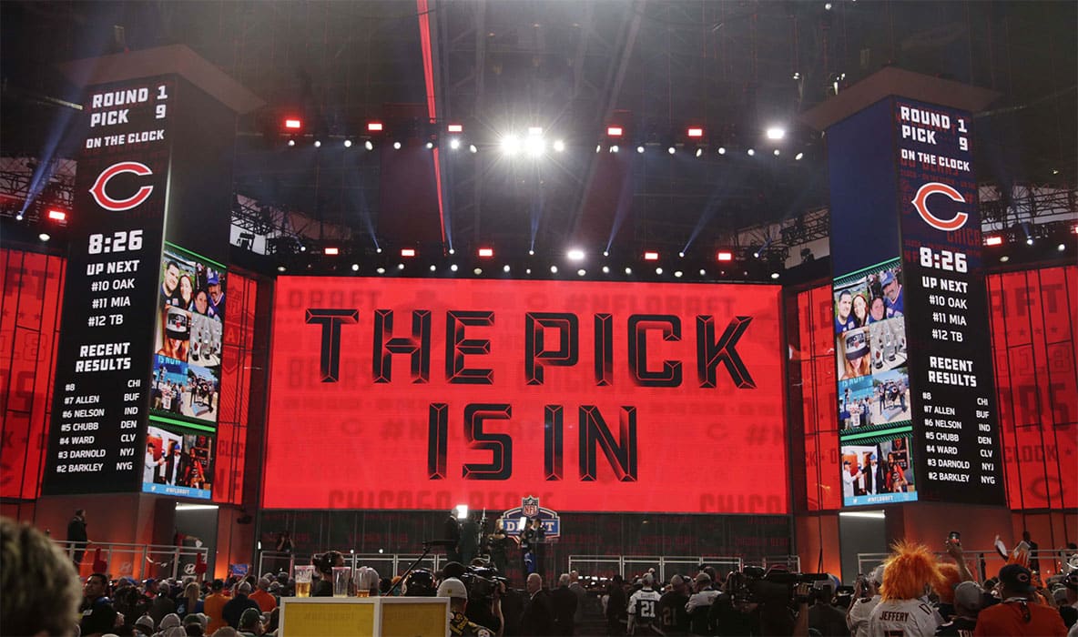 Bears 3-Round 2025 NFL Mock Draft with trades, according to PFN simulator