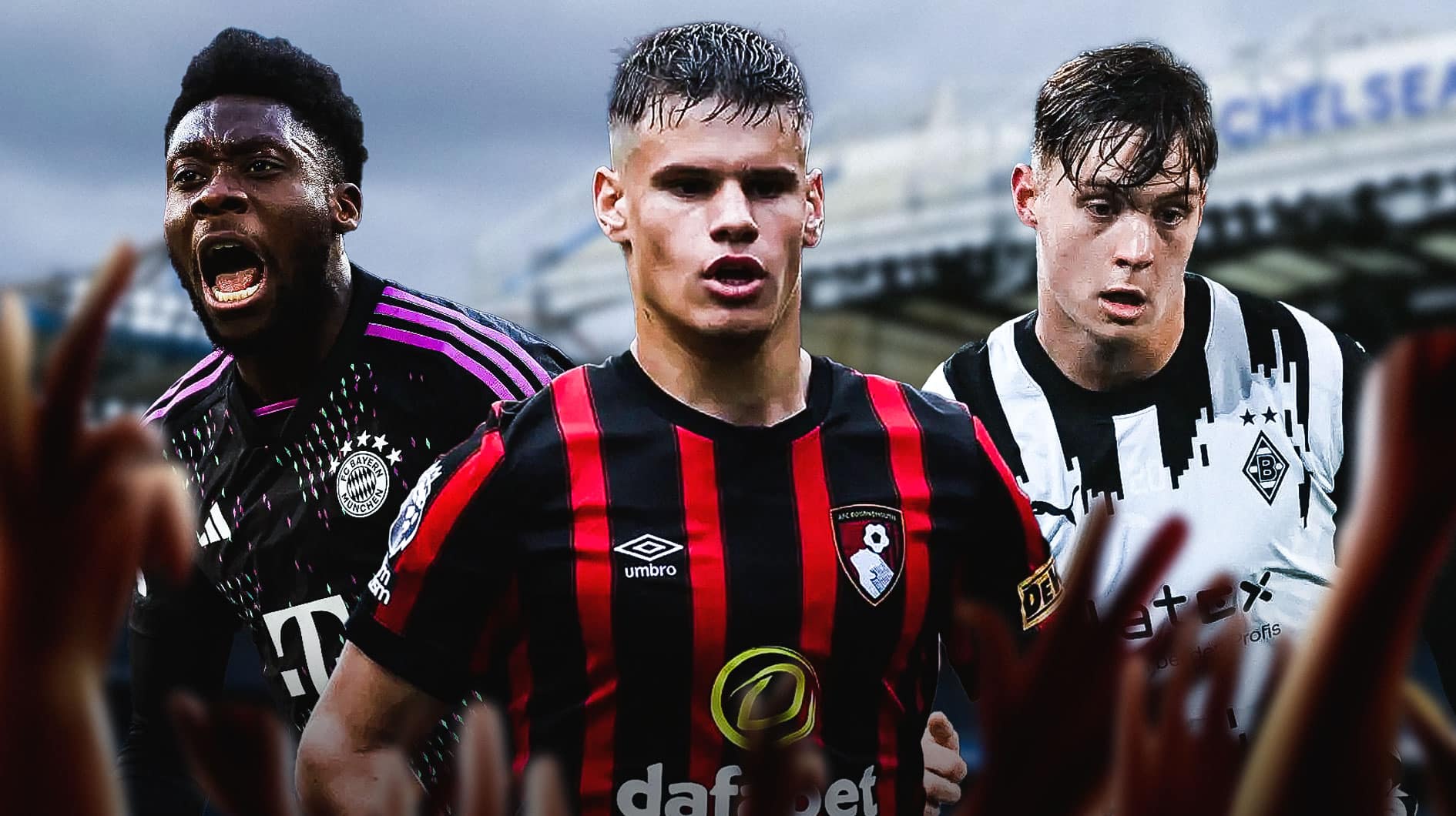 Chelsea's 3 best transfer window targets to solve LB issue